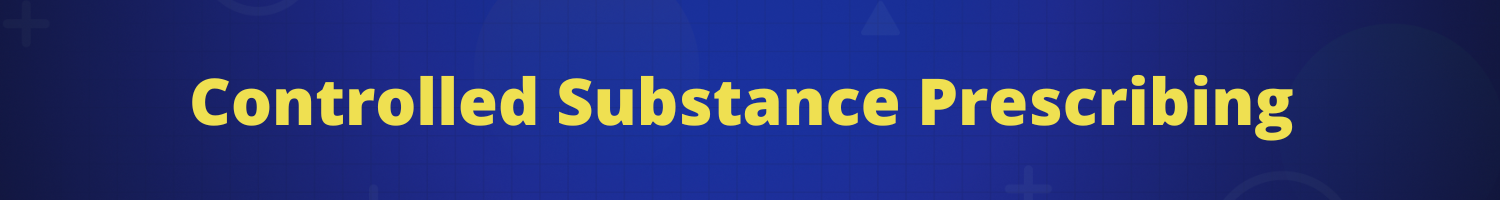 Controlled Substance Prescribing - UF CME - Continuing Education (CE)